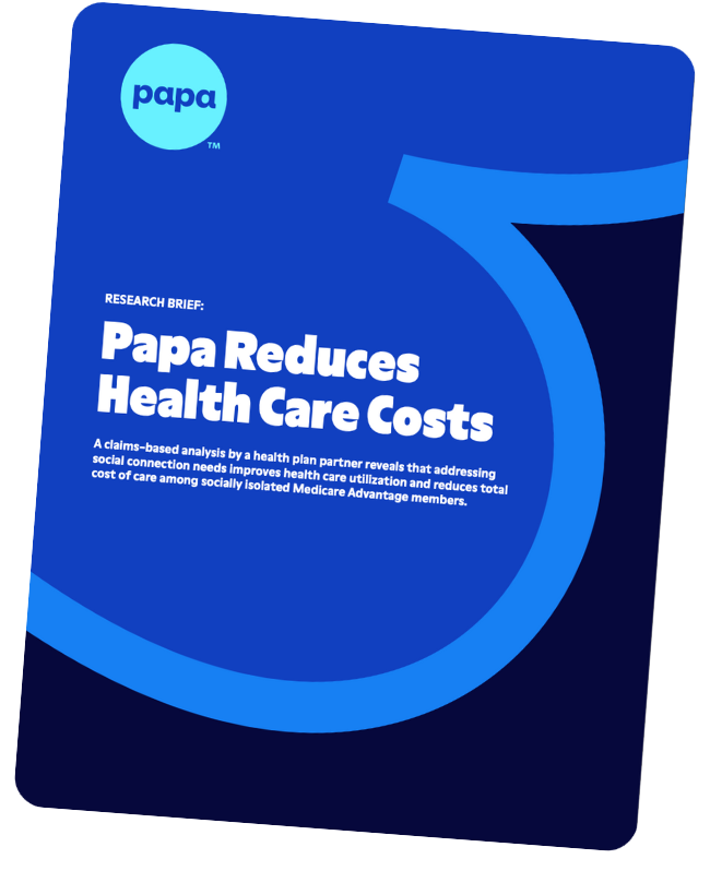 Papa Reduces Health Care Costs